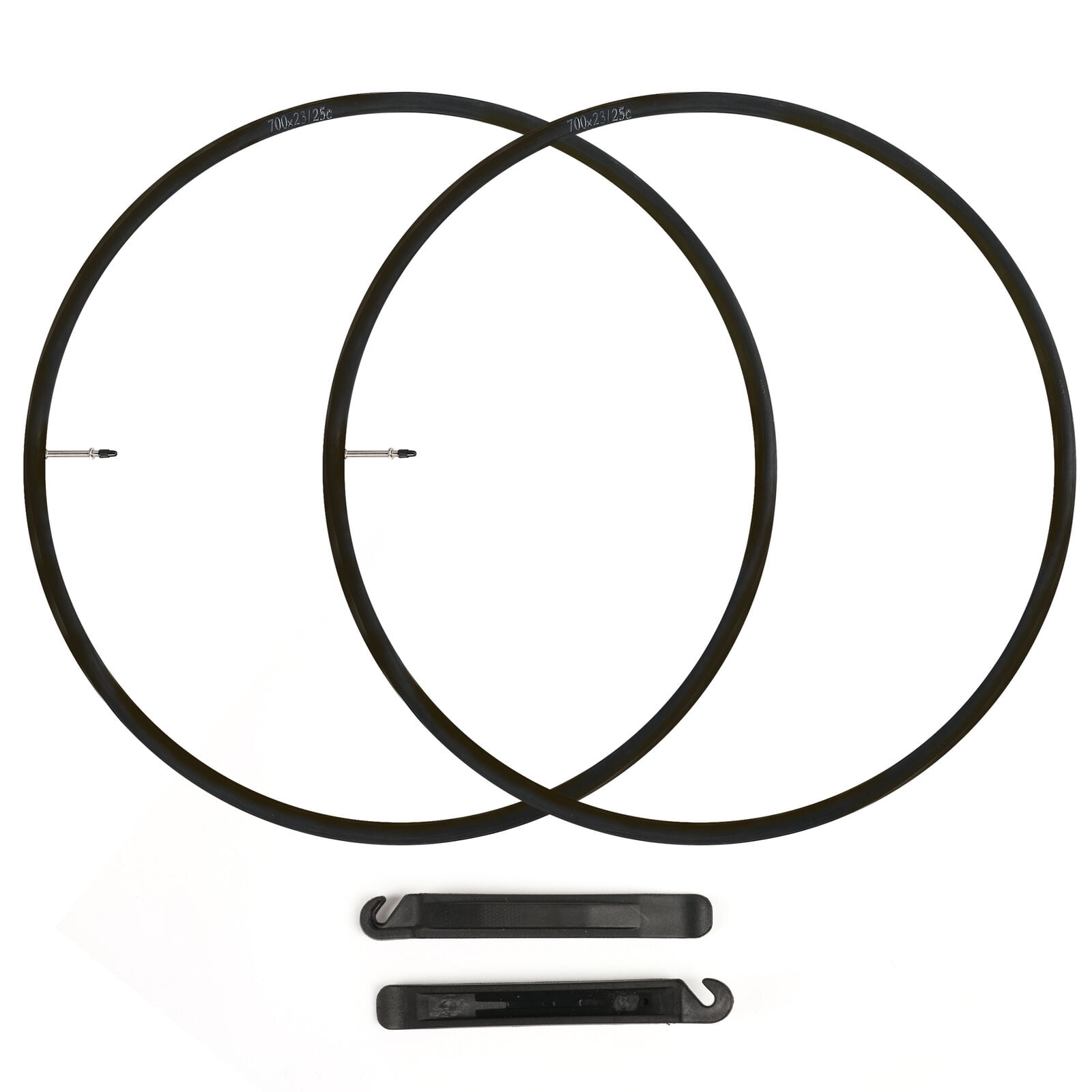 2 Packs Road Bicycle Bike Inner Tube 700x23/25C PRESTA/FRENCH Valve ...