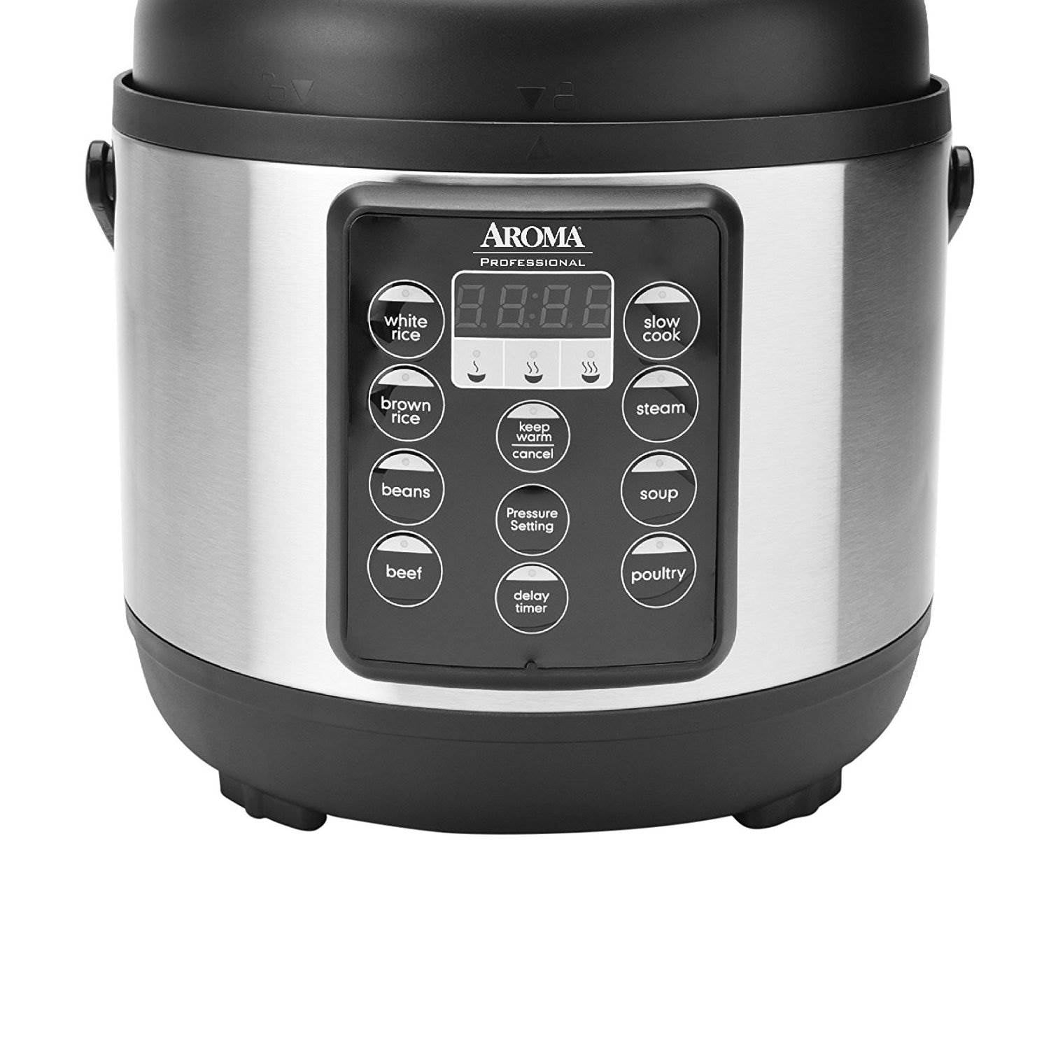 Aroma Professional Electric 3 Quart Digital Programmable Pressure Multi ...