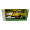 John Deere Toy Semi Truck with Tractor Set, 1:64 Scale Collection ...