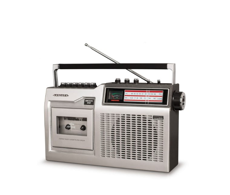 Crosley Player Silver DSV Bundle - Walmart.com