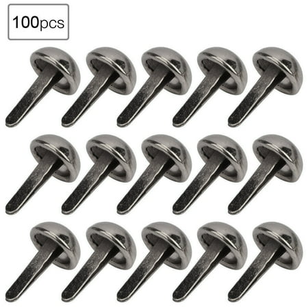 Mushroom Rivets 100 Pcs Mushroom Shaped Decoration Rivets DIY ...