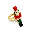 4Pcs Nutcracker Napkin Rings Christmas Napkin Holders Nutcracker ...