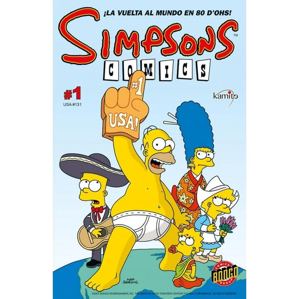 SIMPSONS COMICS 1 Editorial Kamite 7500588002302 | Walmart en línea