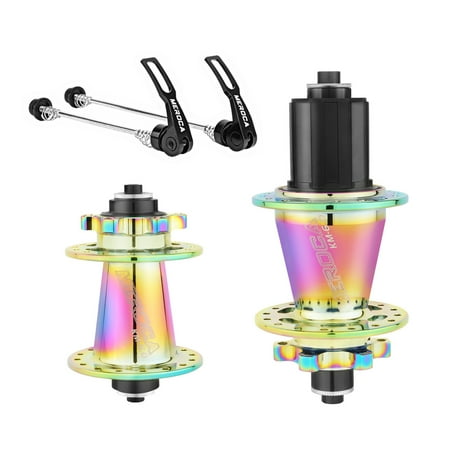 Front Rear Mountain Bike Hub 6 Bolts 32 Holes Disc Brake Hubs with ...