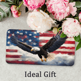 ADECORIVY American Flag Front License Plate, 4th of July USA Eagles ...