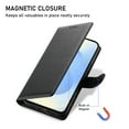 For Samsung Galaxy A16 A06 A26 A36 A56 A55 Wallet Case Shockproof Magnetic Closure PU Leather ...