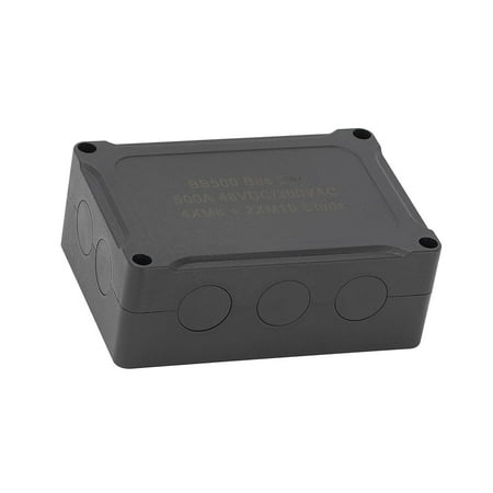 500A 48V Marine Bus Bar Heavy Duty Marine Terminal Distribution Block ...