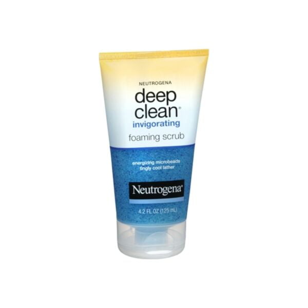 Neutrogena Deep Clean Invigorating Foaming Scrub, 4.20 oz (Pack of 2 ...
