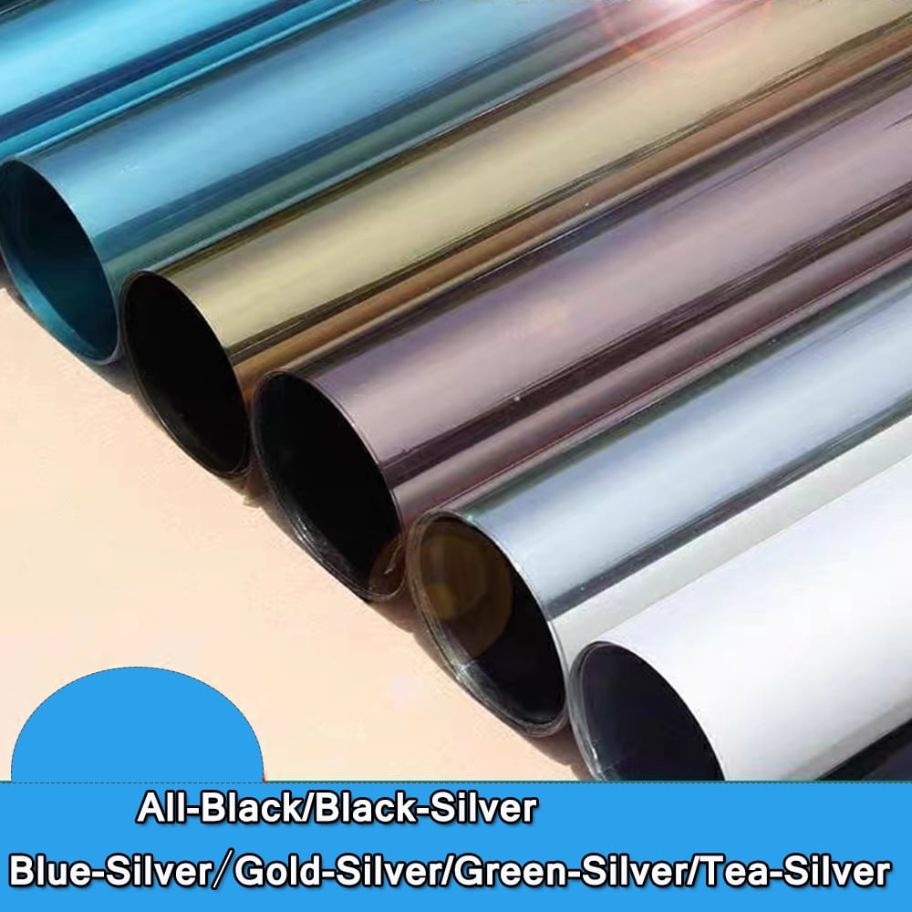 Window Privacy Film No Glue Necesary Static Cling,Anti-UV,Black Window ...