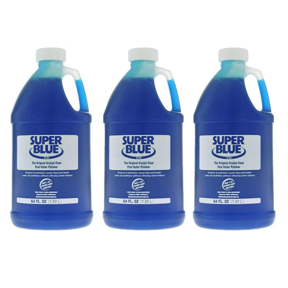 Robarb 20155A Super Blue Crystal Clear Pool Water Clarifier, 1/2 Gallon ...