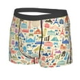 Naloa Famous Places Print Mens Underwear - Boxers for Men, Classic ...