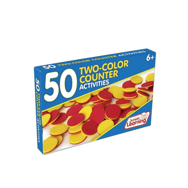 Junior Learning 50 Two-Color Counter Activities - Math Educational ...