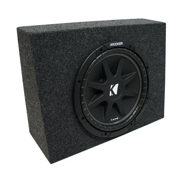 09-15 Ford F-150 Super Crew Truck Kicker Comp C12 Single 12" Sub Box Final 4 Ohm - Walmart.com