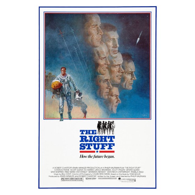 Right Stuff The Movie Poster 24in x 36in Art Poster 24x36 Multi-Color ...