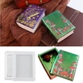Box Mold Epoxy Resin Casting Molds with Lid Book-shape Silicone Mold ...