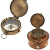 CollectiblesBuy Antique Brass Navigational Compass Ship Sailor Device ...