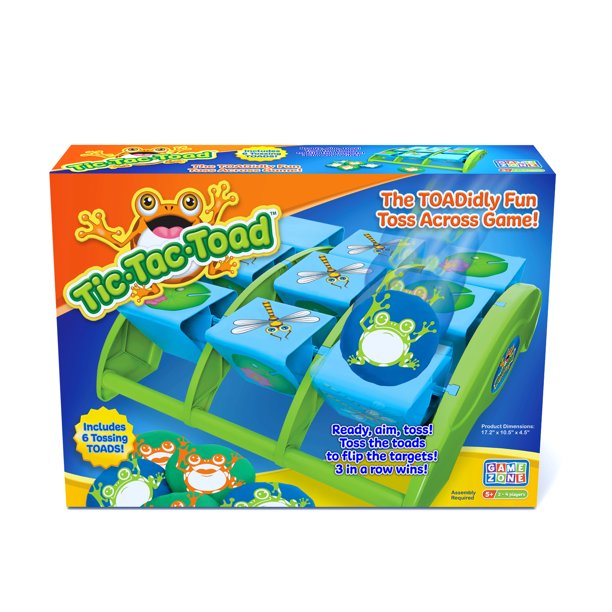 Kidoozie Tic Tac Toad Interactive Multiplayer Bean Bag Toss Game for ...
