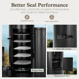 Alpha Joy Vertical Charcoal Grill, 5-Layer Adjustable Grates, 961 sq in ...