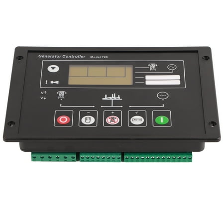 Visualize Alarm Generator Auto Start Control Panel, LED Status Graphic ...