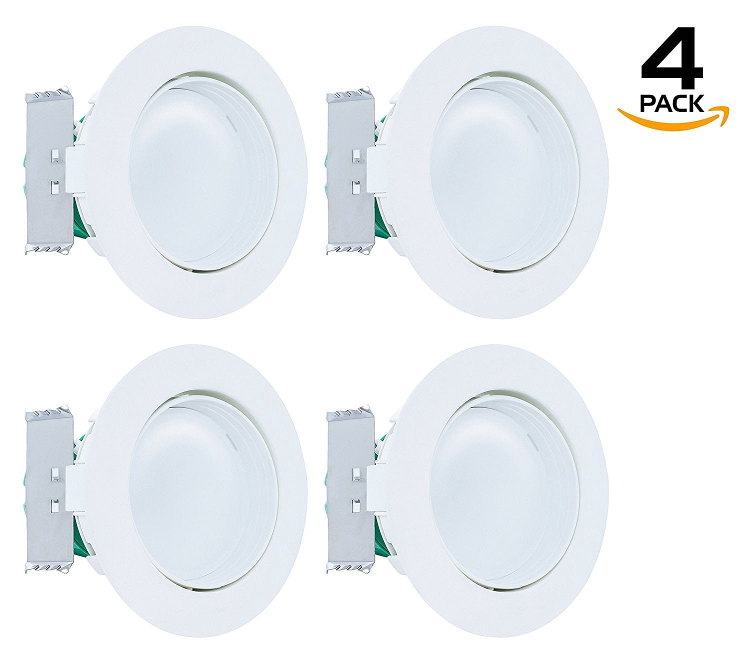 Westgate 10W 4 Inch Adjustable LED Retrofit Downlight with Integrated ...