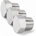 BDKWID-3/8" NPT Male Outer Hex Head Thread Plug Pipe Fitting, 304 ...