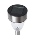 Mainstays 6-Count Solar-Powered Tapered Column Pathway LED Light Set in ...