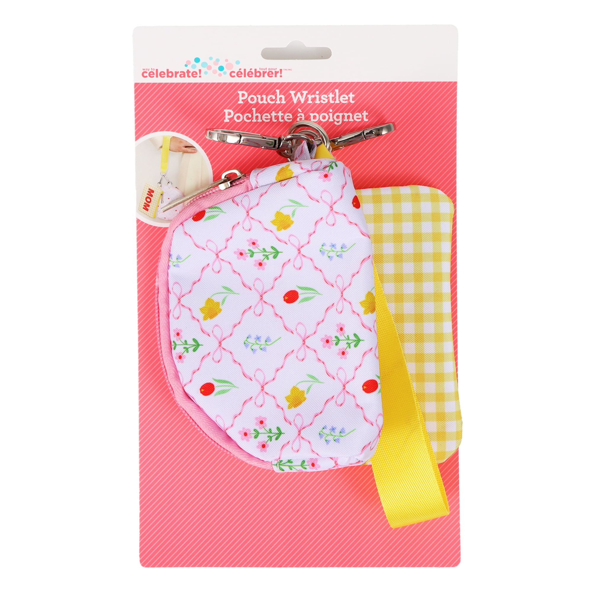 Click here for Way-To-Cel Pl Mothers Day Pouch Wristlet  Multi-Co... prices