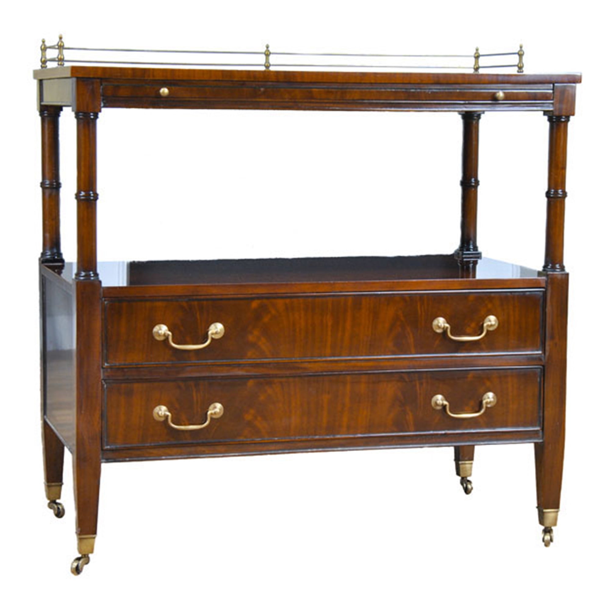 Two Drawer Server with Pullout Tray - Walmart.com