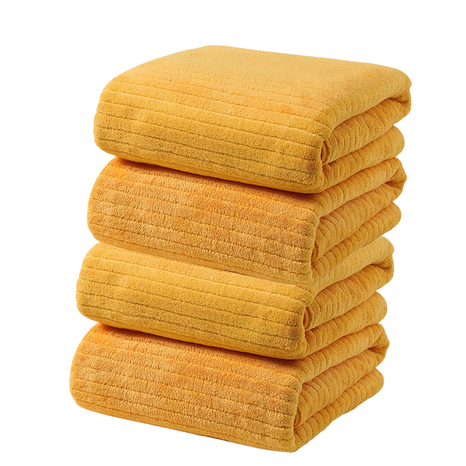 Click here for Staron 4pcs Velvet Hand Towels For Bathroom  Yello... prices