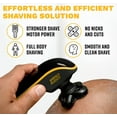 Bald Buddy - Waterproof Electric Razor with Rotary Cutting Edge for Men ...