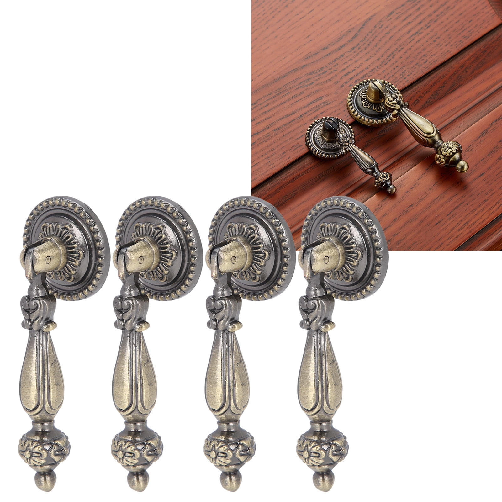 Click here for Fosa Door Handle 4 Sets Bronze Handles Single Hole... prices