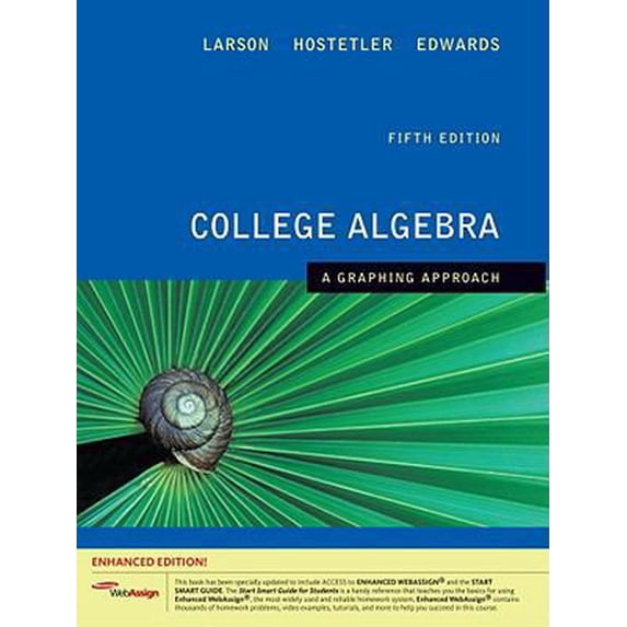Pre-Owned College Algebra: A Graphing Approach [With Access Code ...