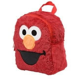 Sesame Street Elmo Plush Bookbag for Toddlers - Soft, Comfortable, 12 ...