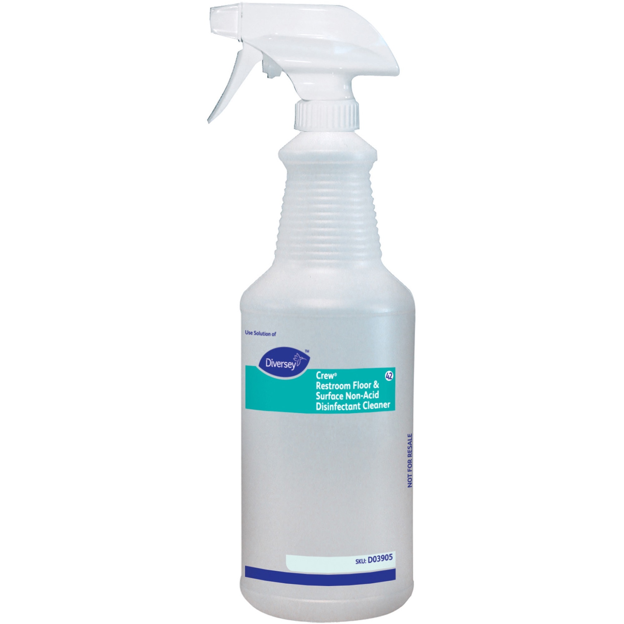 Buy Diversey Crew Restroom Floor/Surface NA Disinfectant Cleaner Capped ...