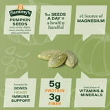 Sammys Roasted & Salted Pumpkin Seeds - Crunchy & Delicious, 8 oz ...