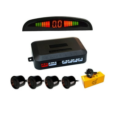 Zone Tech Car Reverse Backup Radar System - 4 Parking Sensors Car ...