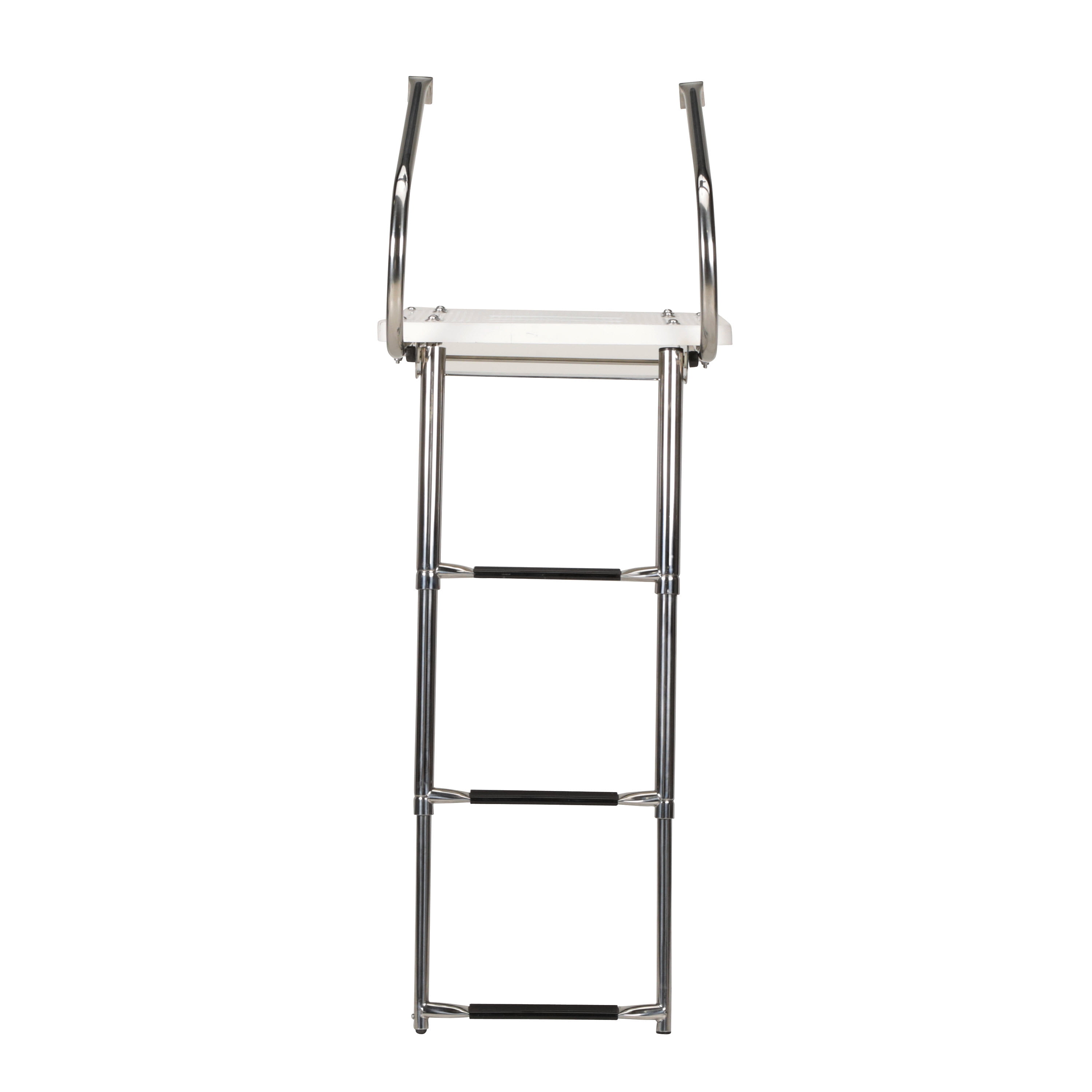Seachoice Deluxe Universal Swim Platform w/ Side Mount Telescoping ...