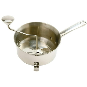 Mirro 50024 Foley Strainer, 2-Quart Stainless-Steel Food Mill - Walmart.com