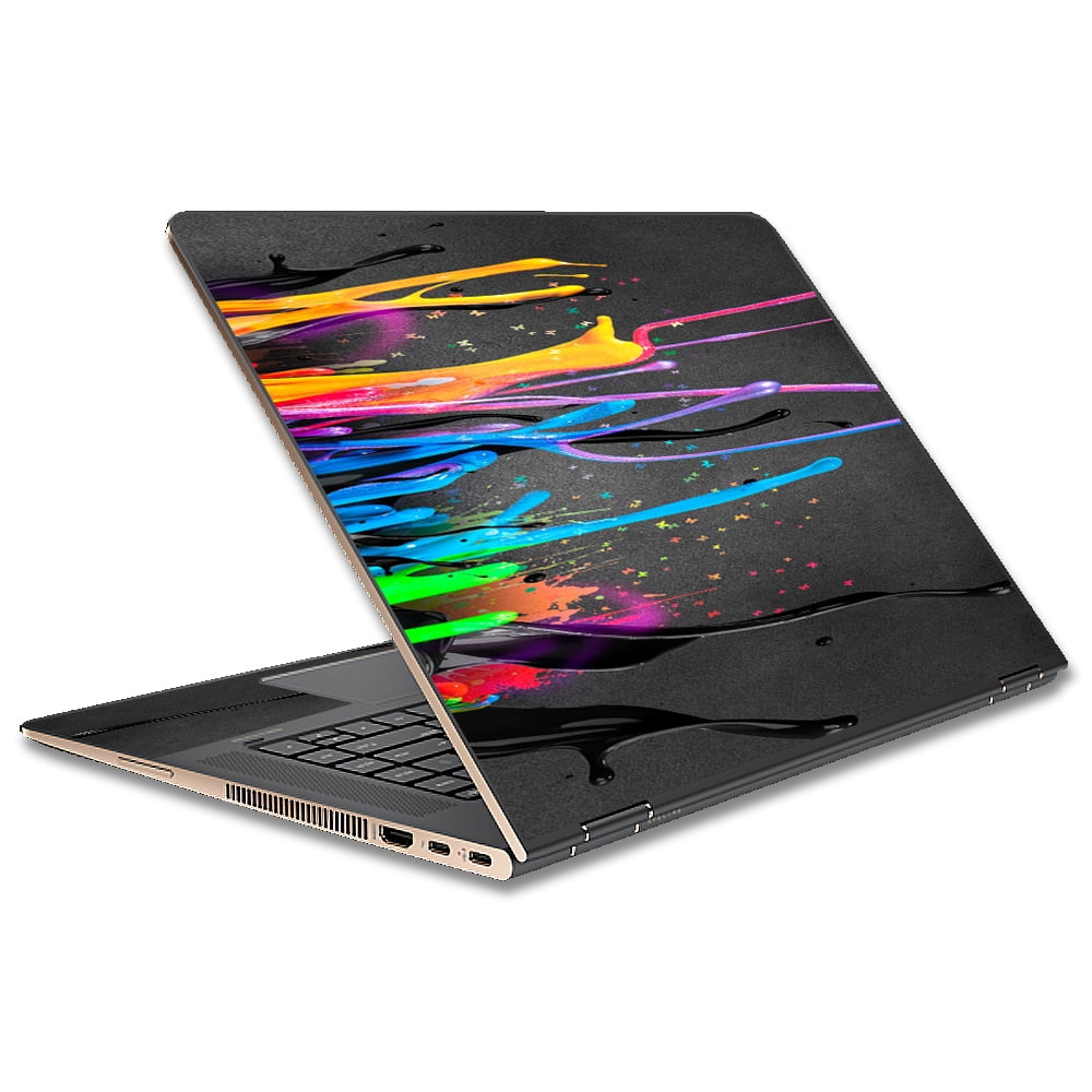 Skins Decals For Hp Spectre X360 15T Laptop Vinyl Wrap / Neon Paint ...