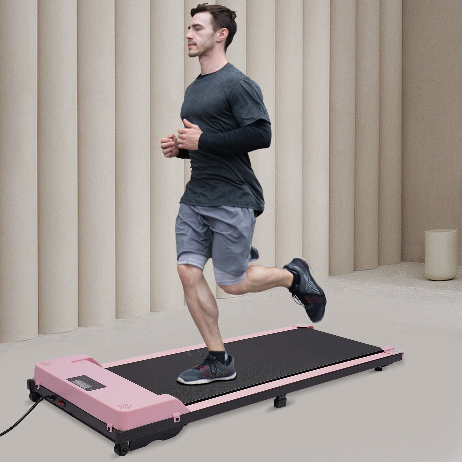 Treadmill, 1HP Under Desk Electric Treadmill with Blue Tooth for Home ...