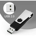 20 Pack 128MB Bulk USB 2.0 Flash Drives Swivel Memory Stick Thumb ...