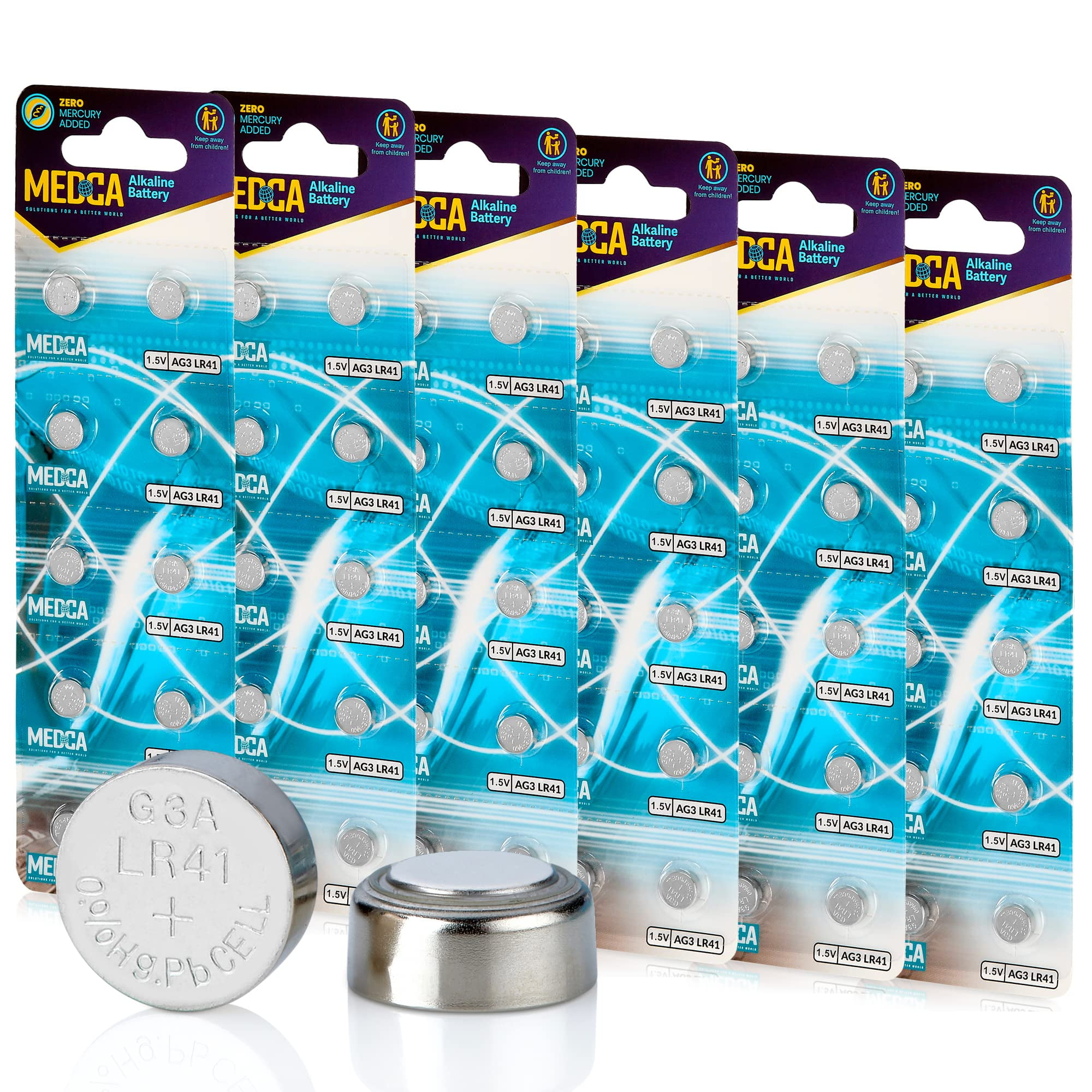 Click here for Medca 1.5v Alkaline Batteries - Lr41  192  92a lr7... prices