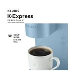 Keurig K-Express Essentials Sky Blue Single-Serve K-Cup Pod Coffee ...