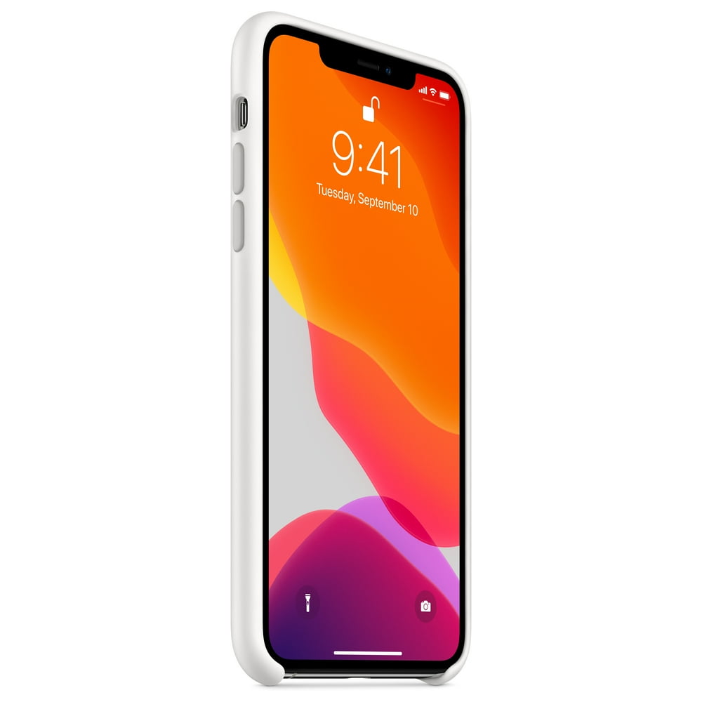 iPhone 11 Pro Max Silicone Case - White - Walmart.com - Walmart.com
