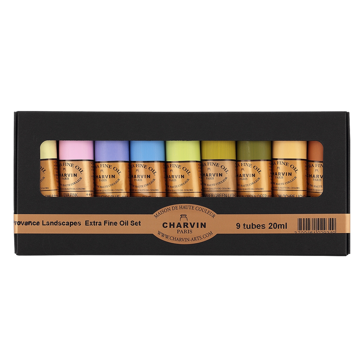 Charvin Extra-Fine Oils - Provence Colors, Bonjour Set of 9 - 20ml ...