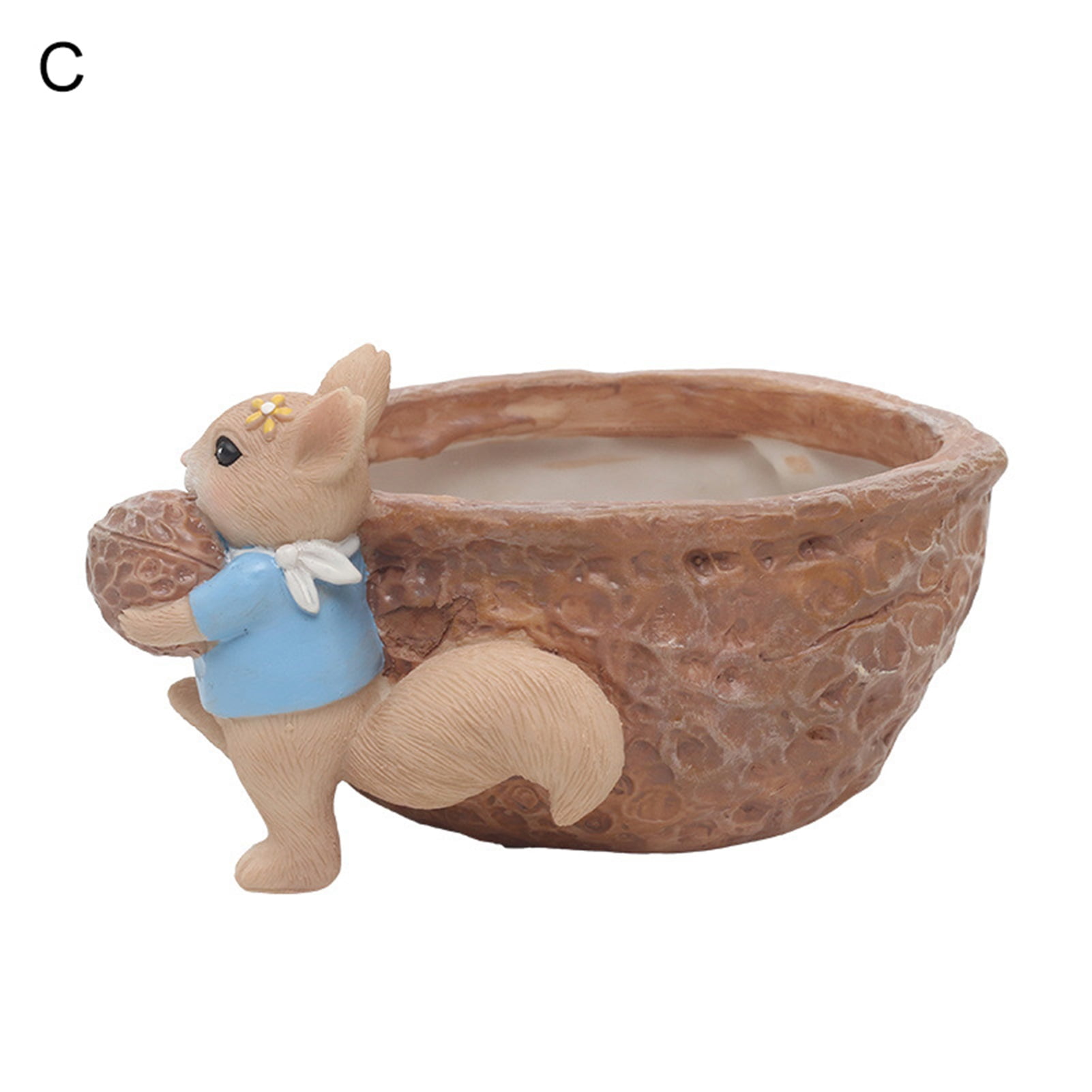 Lomubue Multifunctional Flower Pot Decorative Resin Nice-looking ...