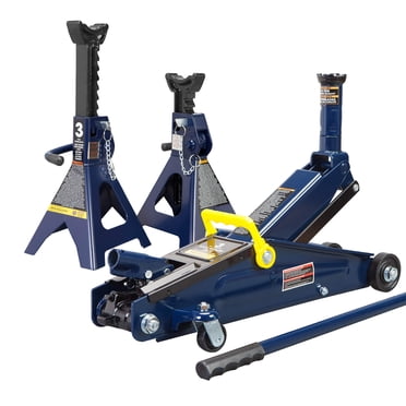JEGS Professional 3-Ton Low-Profile Aluminum Floor Jack, Lightweight ...