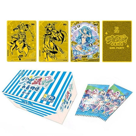 Booster Goddess Story Collection Cards Swimsuit Anime Figures Flash ...