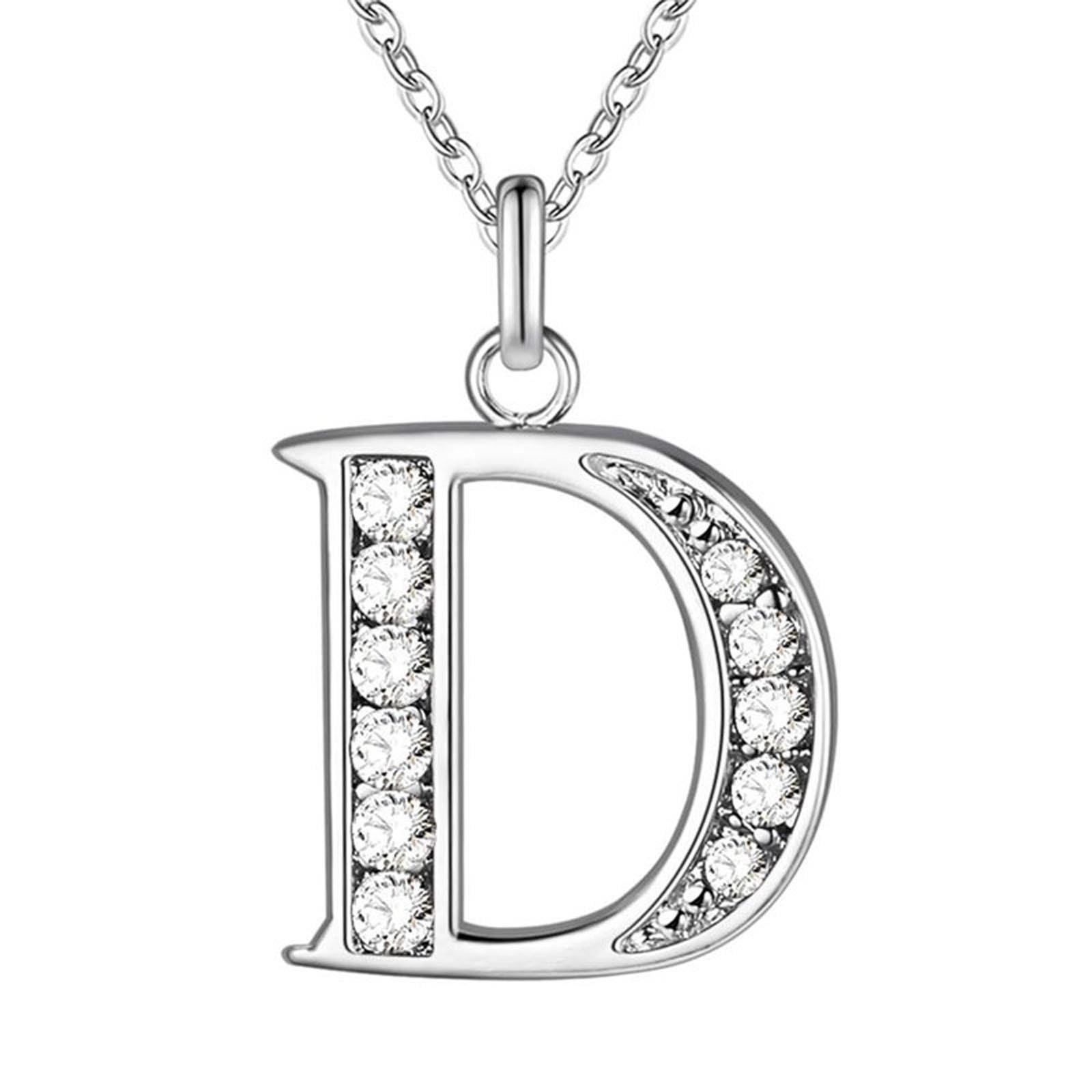 Necklaces For Women Valentine s Day Gifts 26 Letters Necklace Diamond necklaces-for-women-valentine-s-day-gifts-26-letters-necklace-diamond