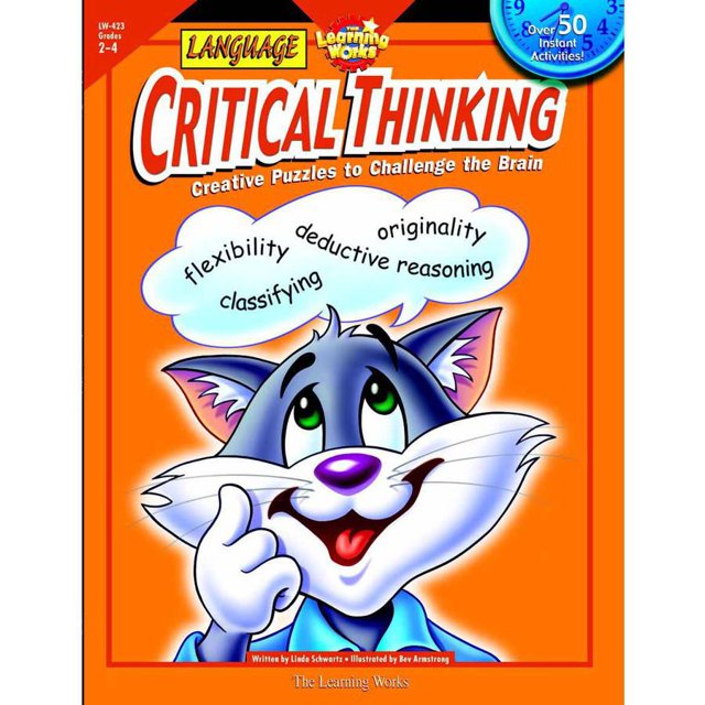 Learning Works Book Language Critical Thinking, Grades 2 to 4 - Walmart.com